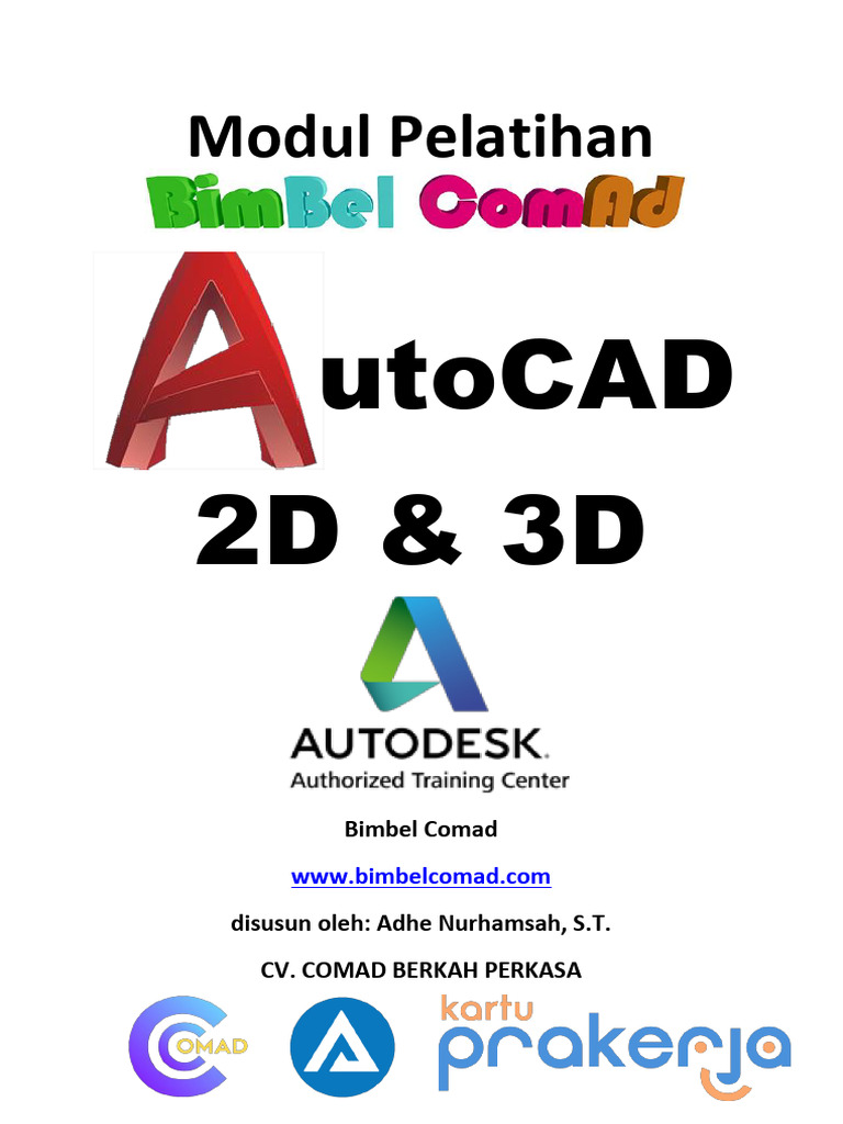 MODUL AUTOCAD - Www.bimbelcomad.com | PDF