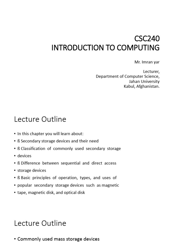 Chapter05 - Secondary Storage New | PDF | Computer Data Storage | Hard ... Chapter05 - Secondary Storage New | PDF | Computer Data Storage | Hard ...