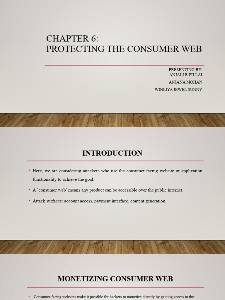 Protecting The Consumer Web | PDF | Cluster Analysis | Machine Learning