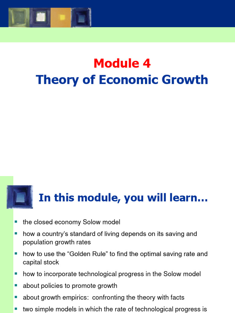 Theory of Economic Growth | PDF | Economic Growth | Capital (Economics)