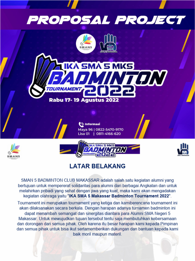 Badminton SBC Tournament | PDF