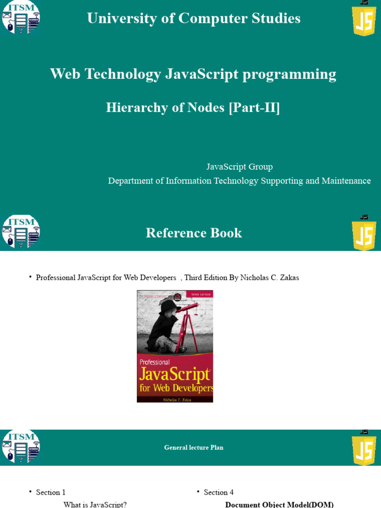 CH 10-2 | PDF | Document Object Model | Java Script