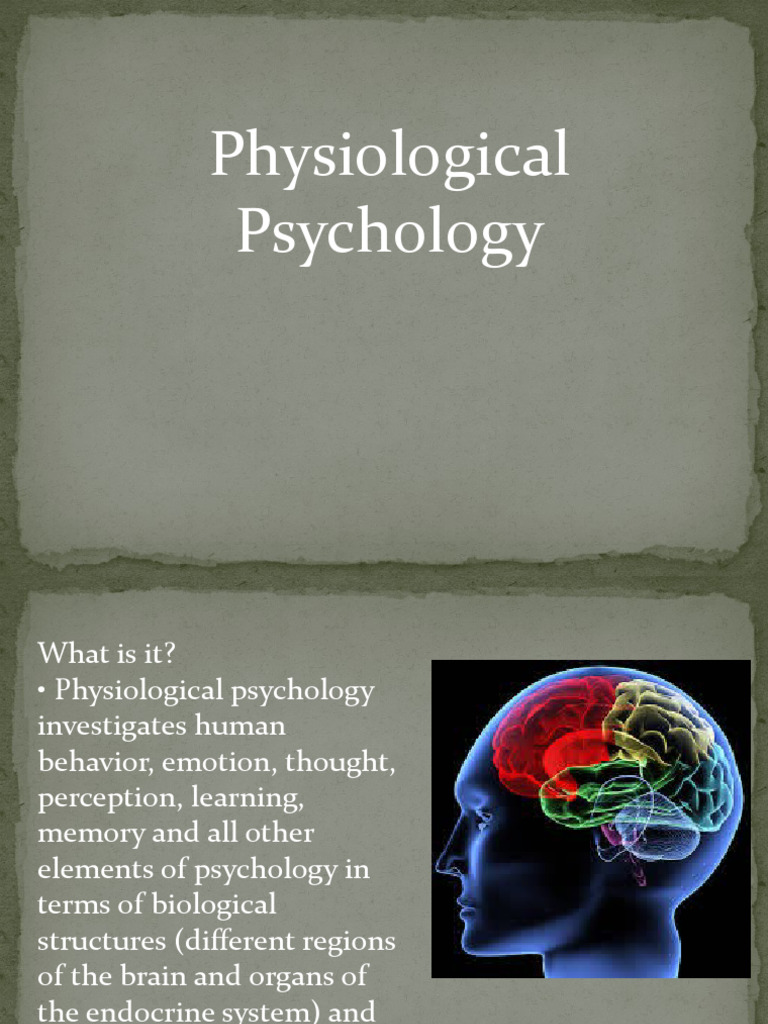 For Phy Psy | PDF | Brain | Functional Magnetic Resonance Imaging