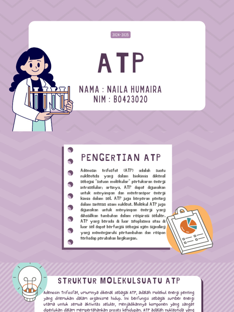 Peran dan Produksi ATP dalam Sel | PDF