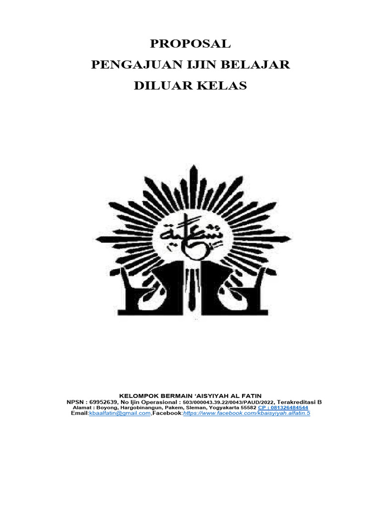 Proposal Kegiatan Di Luar Sekolah Rekreasi Piknik | PDF