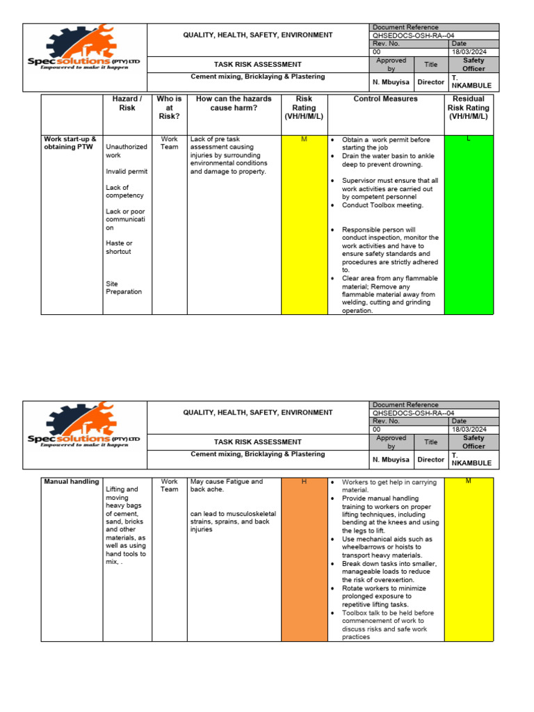 Construction Safety Guidelines | PDF | Personal Protective Equipment | Occupational Safety And ...