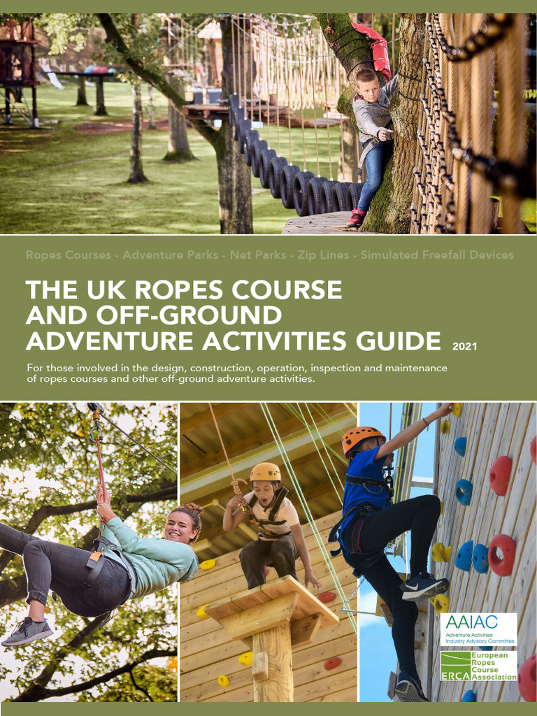 AAIAC UK Ropes Course Guide 2021 High Res Locked | PDF | Occupational ...