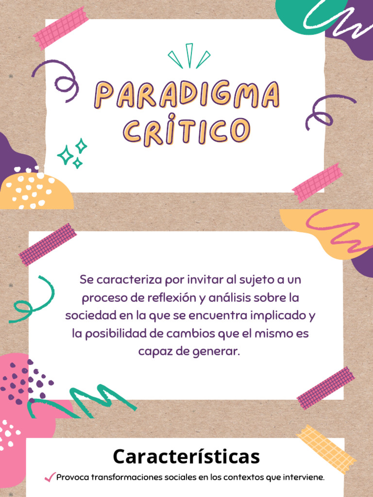 Paradigma Crítico | PDF | Crecimiento personal y profesional | Ciencia y matemáticas
