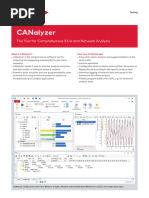 Canalyzer: The Tool For Comprehensive Ecu and Network Analysis | PDF ...