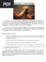 Palarong Pinoy Mechanics and Game Rules | PDF
