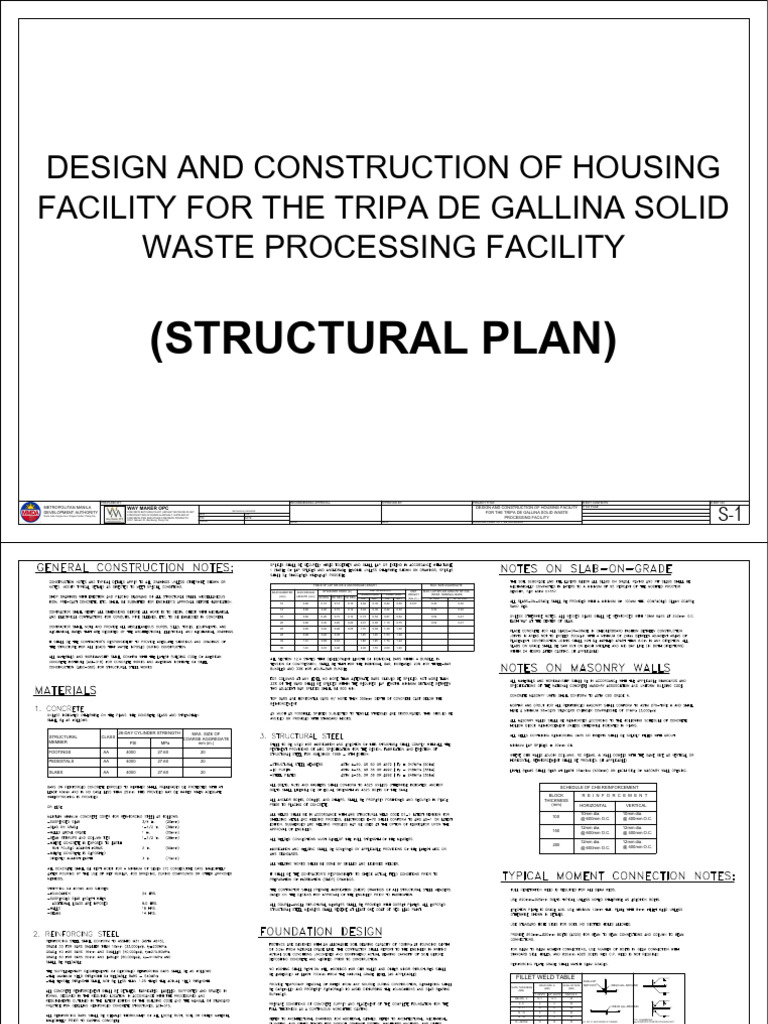03.18.2024 - Tripa de Gallina Housing Facility Structural Plan v4 | PDF ...
