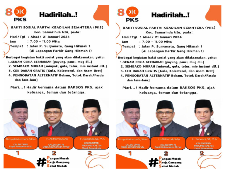 Flyer Baksos PKS | PDF