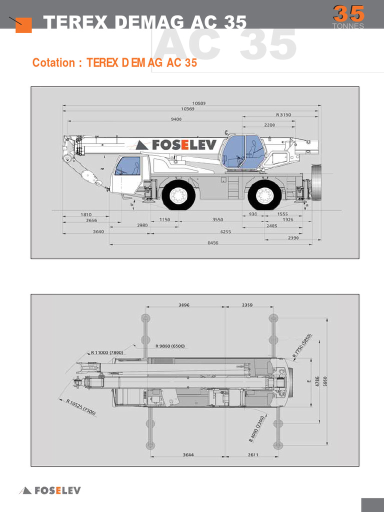 35T Terex Demag Ac 35 | PDF