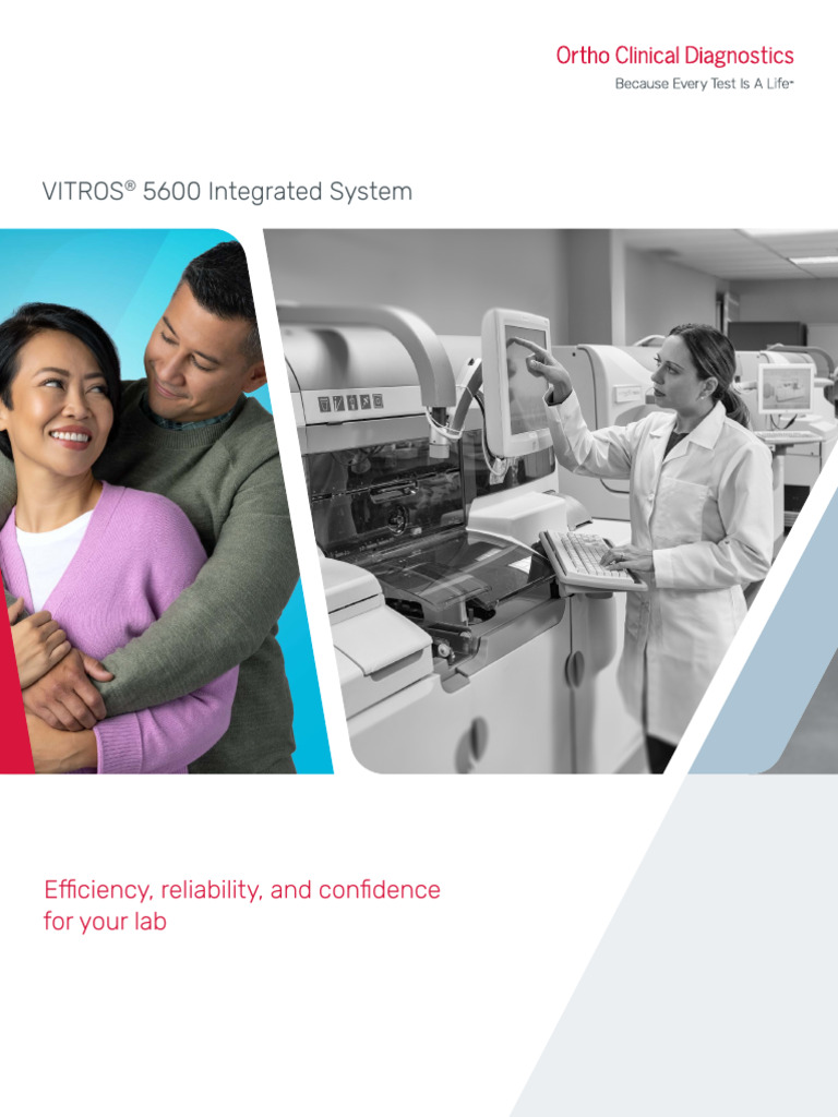 PR-13193 - Brochure VITROS 5600 Integrated System | PDF | Reliability ...