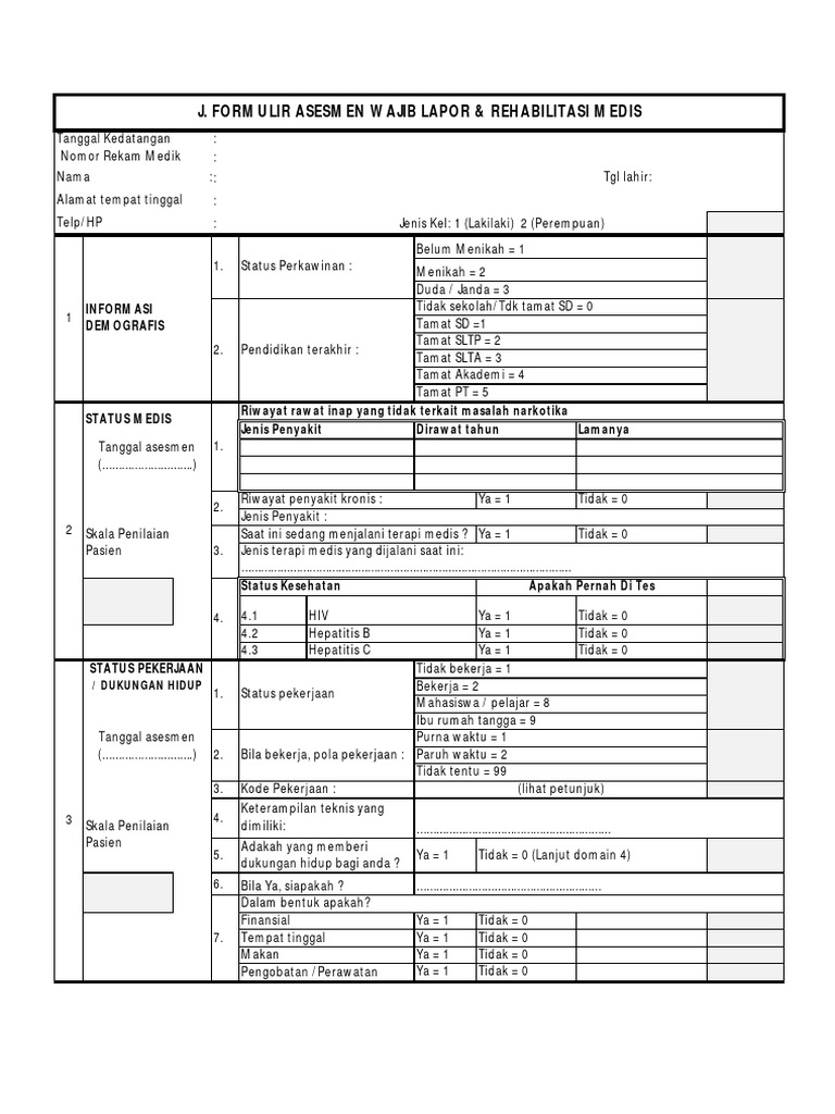 ASI-Form ASI IPWL | PDF