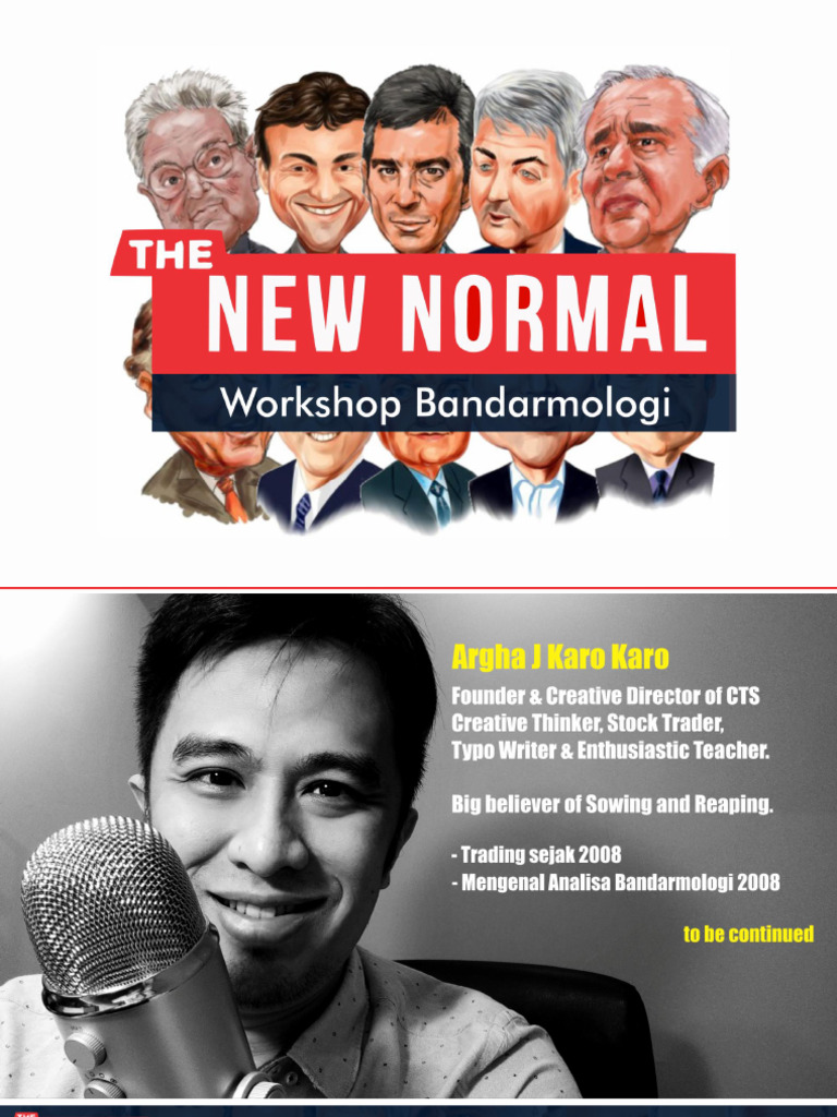 Workshop Bandarmologi New Normal 2021 - Day 1 & 2 | PDF