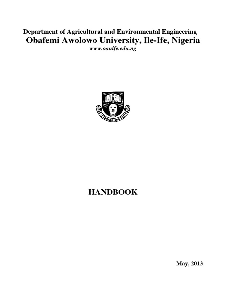OAU History and Faculty Overview | PDF | Libraries | Academic Degree