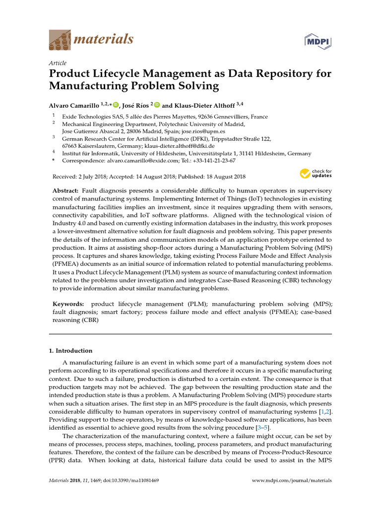 Product Lifecycle Management As Data Repository Fo | Download Free PDF ...