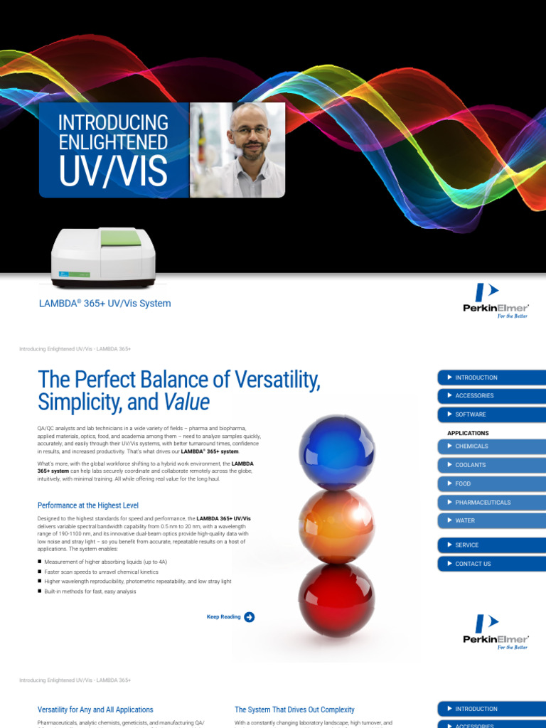 brosur 365+ | PDF | Ultraviolet–Visible Spectroscopy | Laboratories