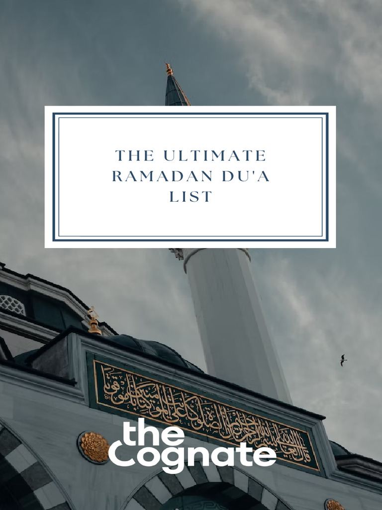 Ultimate Ramadan Du'a Compilation | PDF | God In Islam | Abrahamic ...
