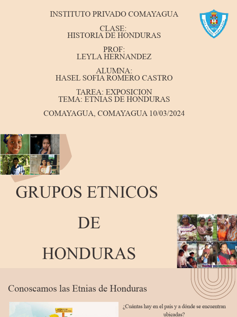 Exposicion Etnias de Honduras | PDF | Honduras | Etnicidad