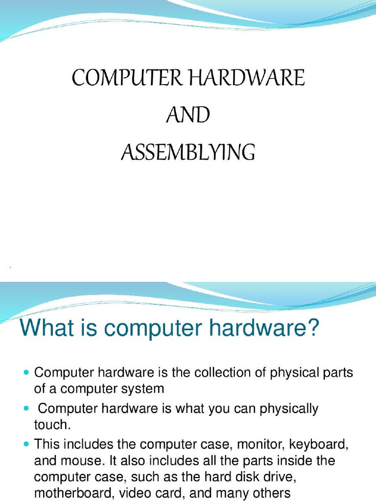 computer-hardware-assembling-83336217 | PDF