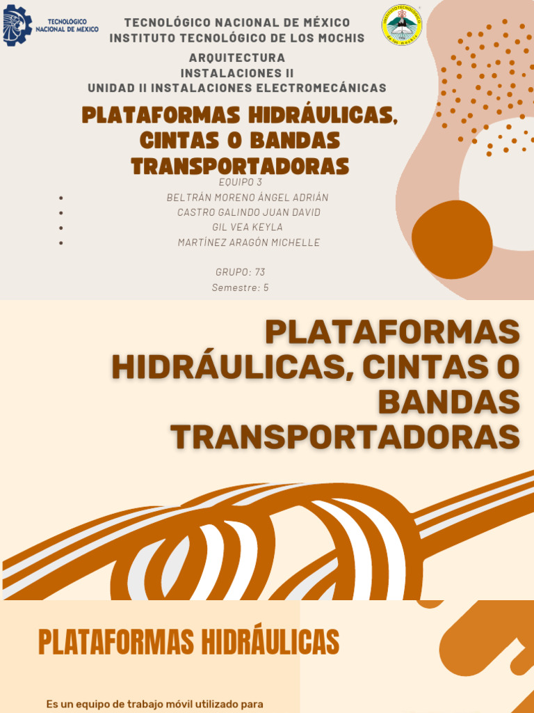 G73u1e3u1a7plataformas Hidr | PDF