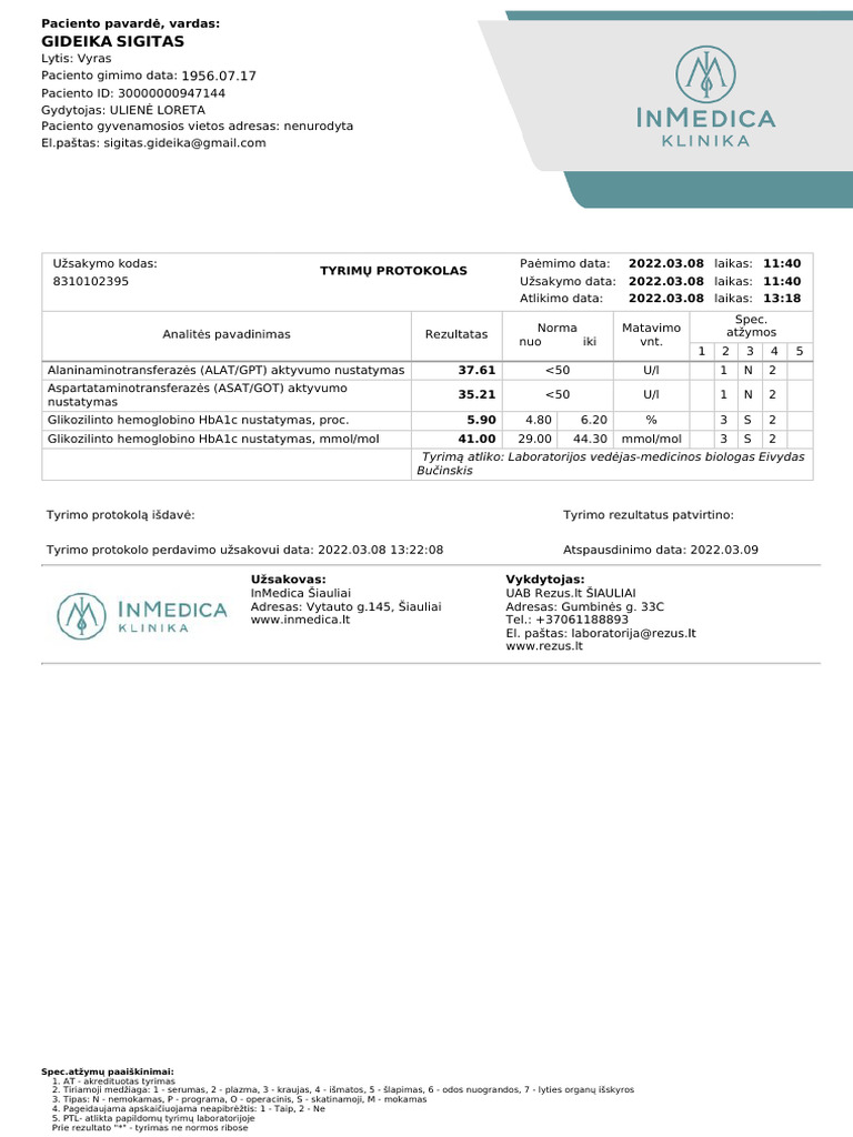 Protokolas 4535112 | PDF