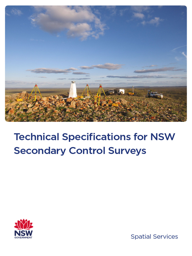 Technical Specifications For NSW Secondary Control Surveys v10 (1 ...