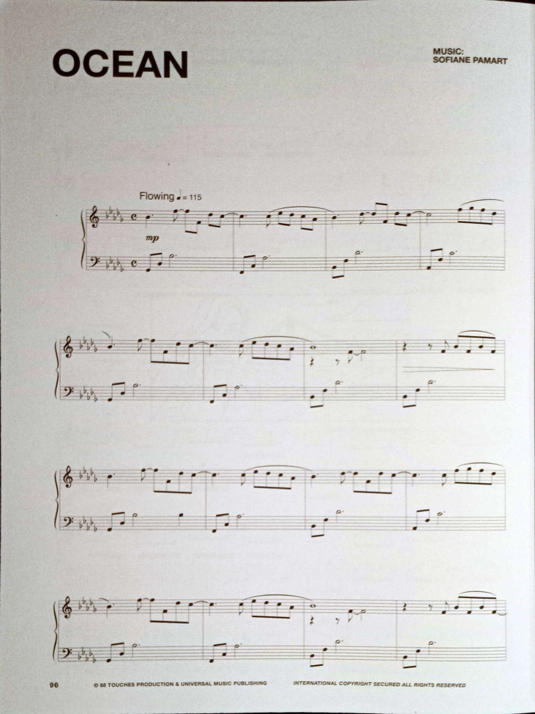 Partitions Océan Officiel | PDF