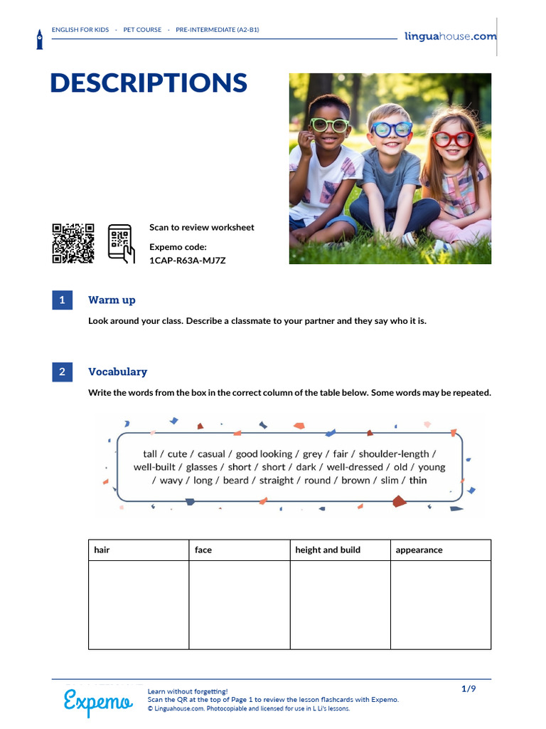 Descriptions British English Student | PDF | Linguistics | Grammar