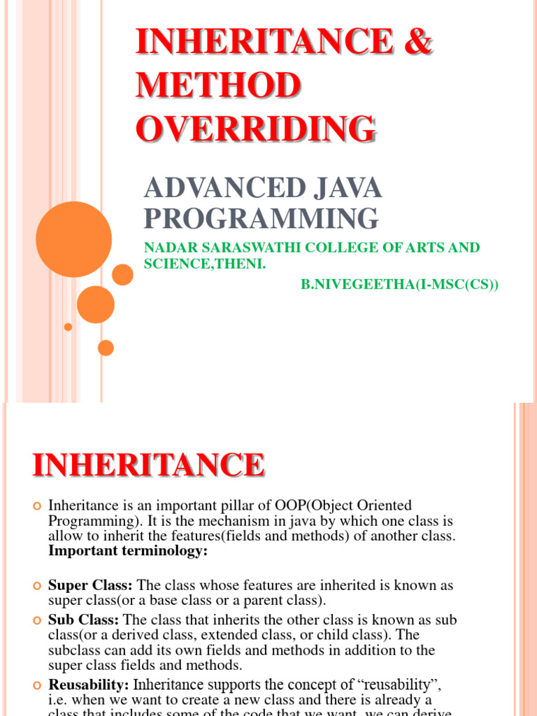 Inheritanceppt 181002081428 Pdf Inheritance Object Oriented Programming Method Computer