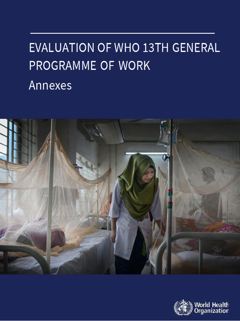 WHO GPW13 Evaluation Report | PDF | Evaluation | World Health Organization