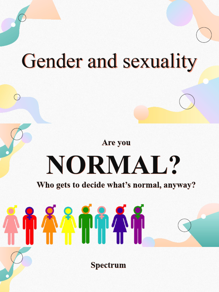 Understanding Gender and Sexuality Spectrum | PDF | Gender | Gender Studies