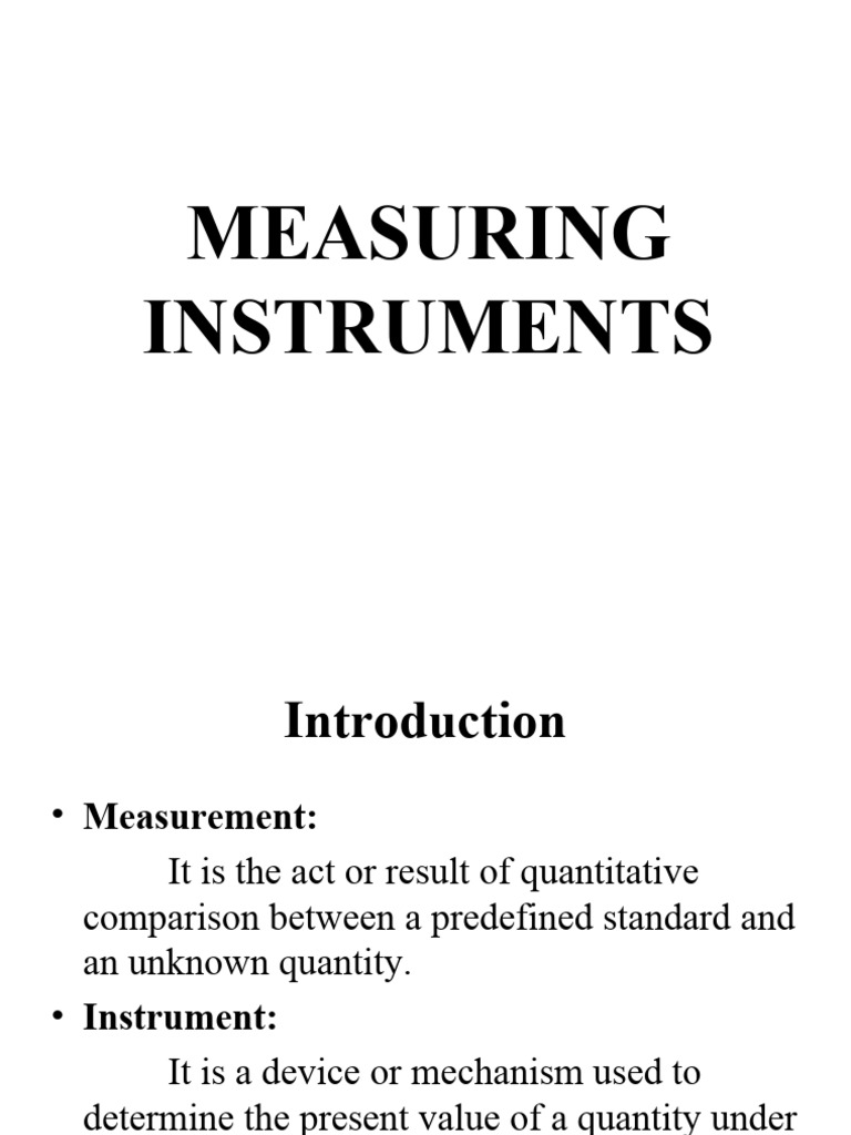 Chapter 2-Measuring Instrument | PDF | Inductor | Electrical Engineering