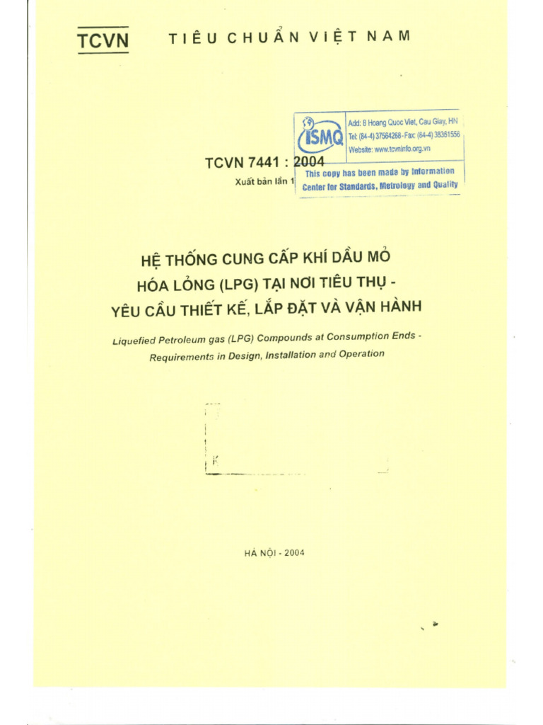 TCVN 7441-2004 | PDF