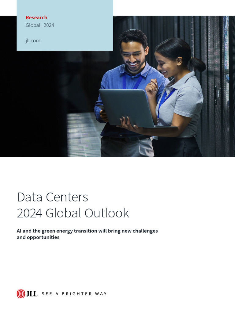 JLL Data Center Outlook Global 2024 | PDF | Data Center | Electrical Grid