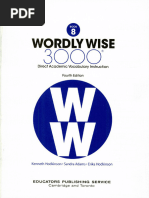 10 Answers Wordly Wise Book 10 | PDF