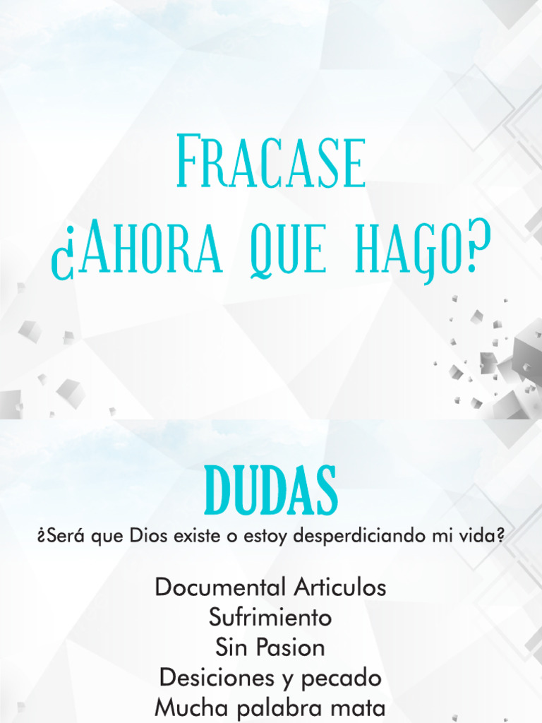 Fracase 6 Dudas | PDF