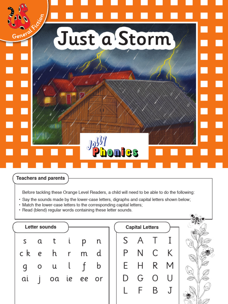 Just A Storm (Full) | PDF | Phonics | Reading Comprehension