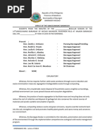 Resolution No 1 s2022 BESWMC | PDF | Waste Management | Environment