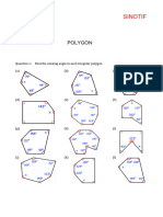 Angles Polygons Answers | PDF