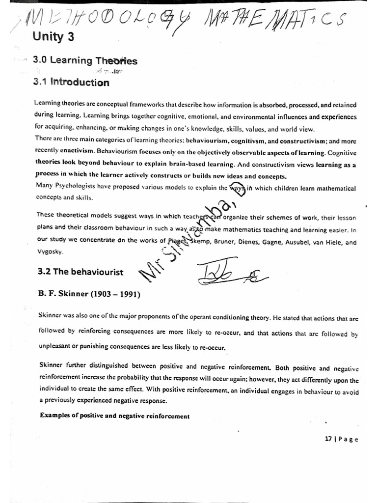Mathematics Module 2 Methods - ) (×÷ - ) | PDF