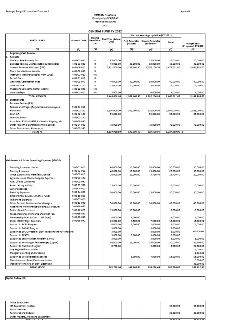 General Fund | PDF | Expense | Fund Accounting