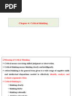 4-Logic Chpter 4 Basic Concepts of Critical Thinking | PDF | Critical ...
