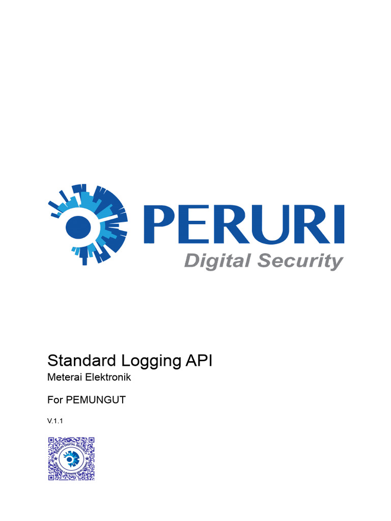 Standard Logging API E MET V.1.1 PEM | PDF | Computer Data | Software