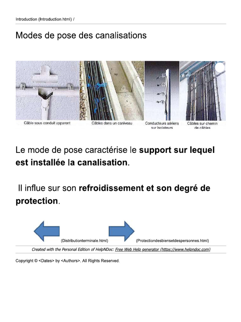 Mode de Pose | PDF