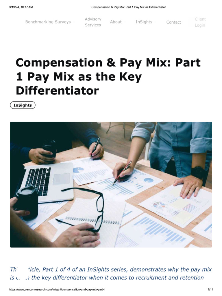 Pay Mix Part 1 | PDF