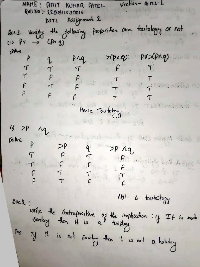 DSTL 2 Assignment | PDF