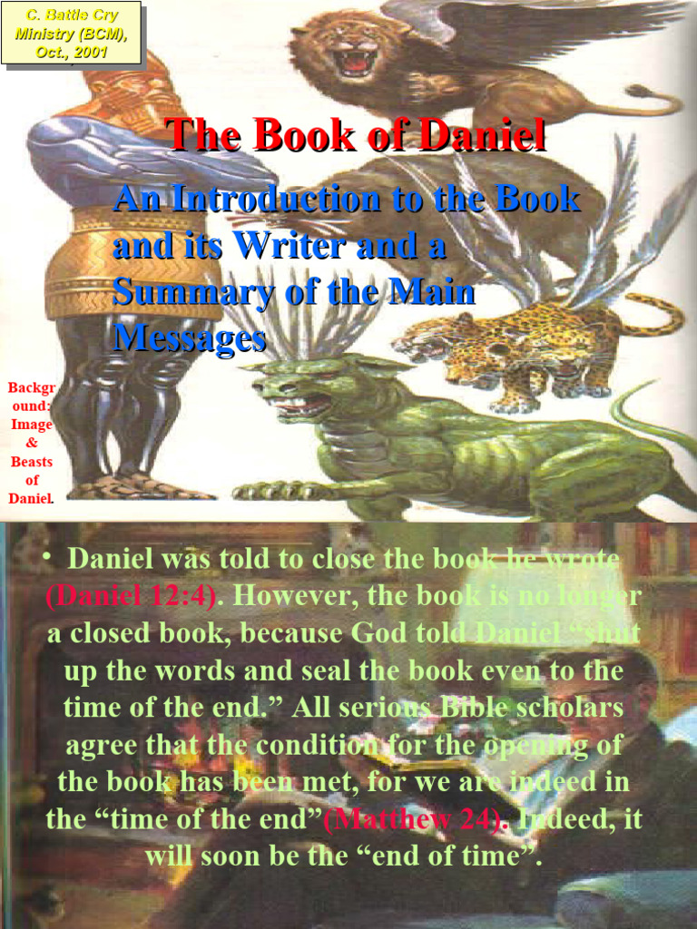 The Book of Daniel | PDF | Daniel (Biblical Figure) | Book Of Daniel